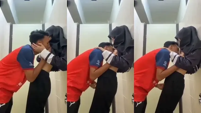 Jilbab Hitam Sepong Tempat Umum - FUNCROT